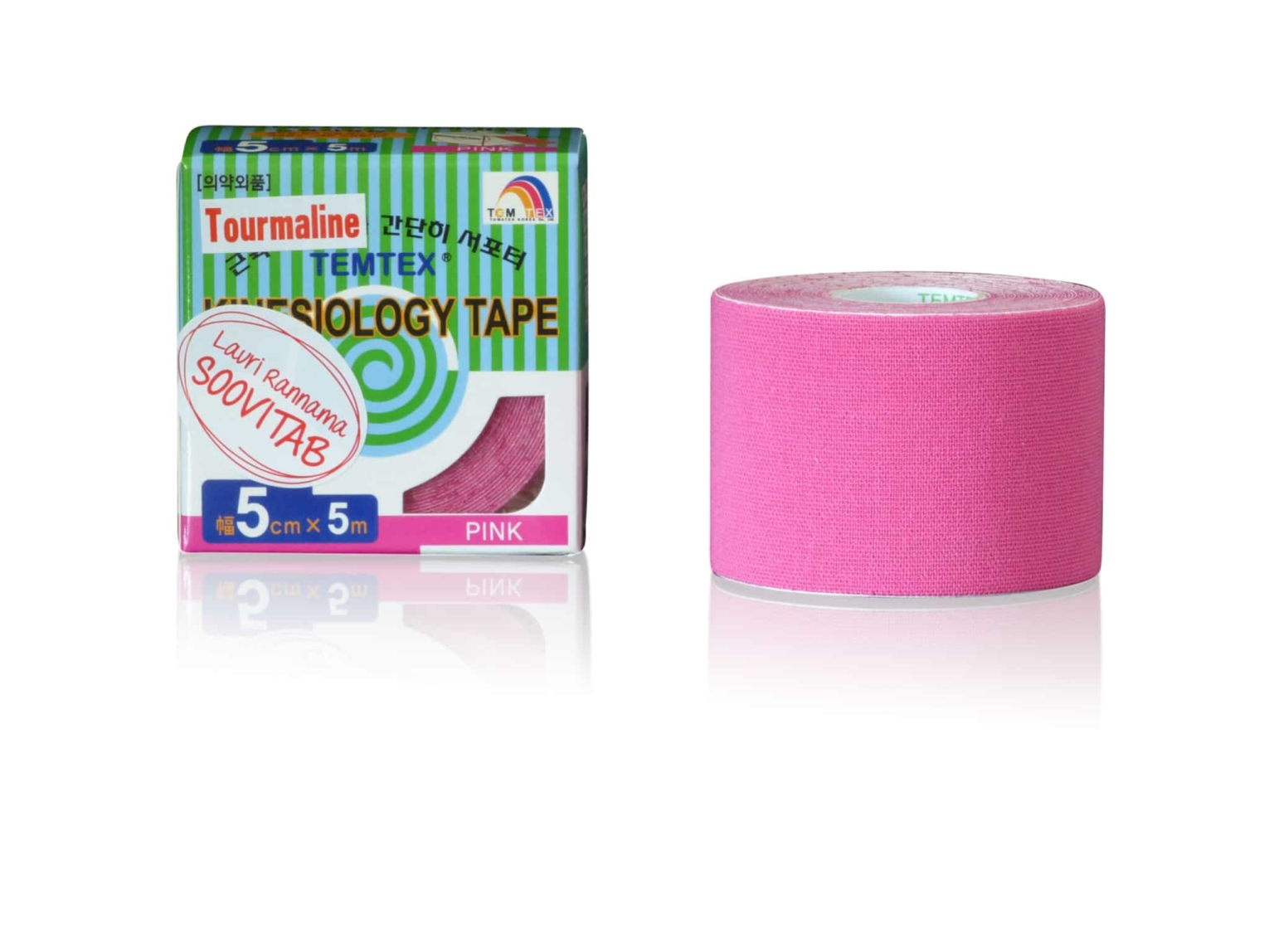 TEMTEX® kinesioteip 5cm x 5m Tourmarine